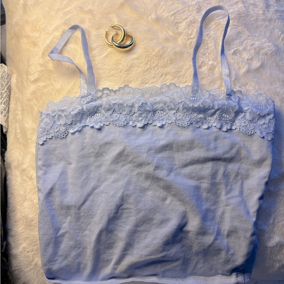Cotton On | Tops | Cotton On Extra Small Crop Top Colors Blue | Poshmark